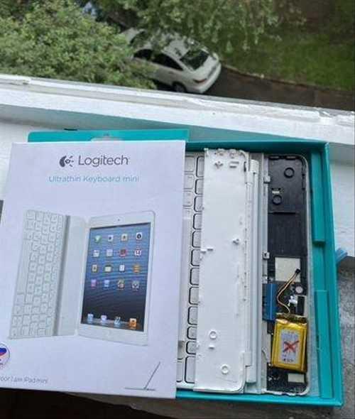 Клавиатура logitech от iPad mini2, на запчасти