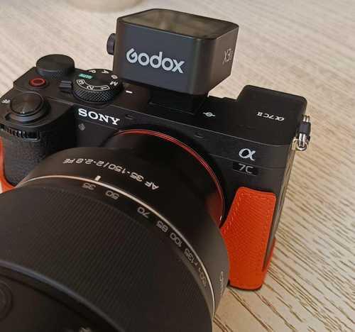 Фотоаппарат Sony A7C II Body Black   Чехол с метал