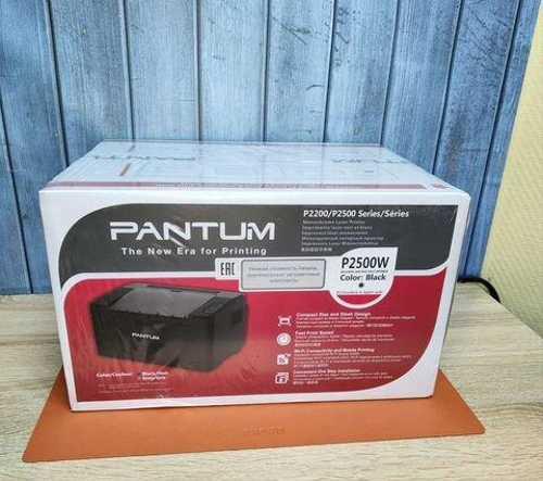 Лазерный принтер Pantum P2500W Новый WiFi