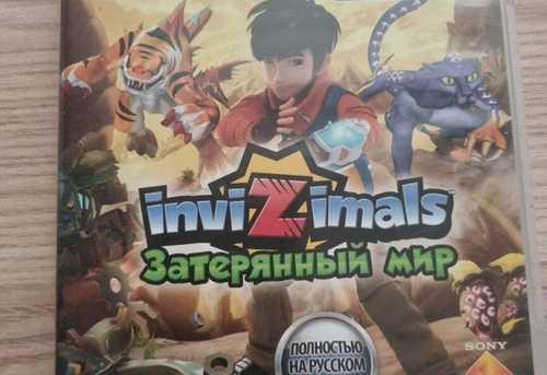 Игра Invizimals: Затерянный Мир для консоли PS3