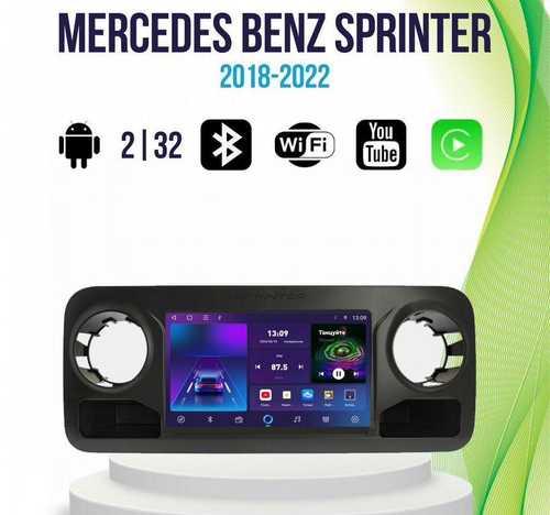 Магнитола Mercedes Benz Sprinter M series Android