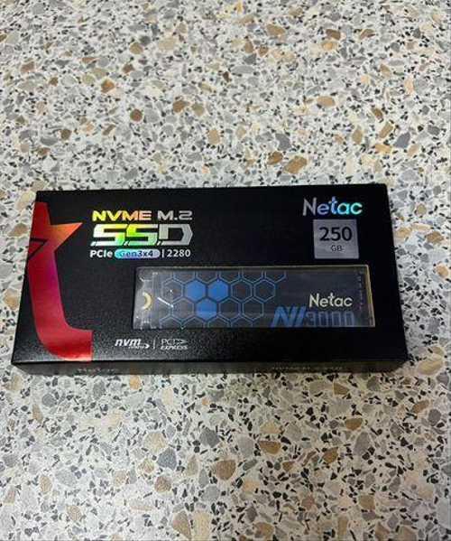 Жесткий диск SSD 250Gb Netac NV3000 3000/1400Mbt/s