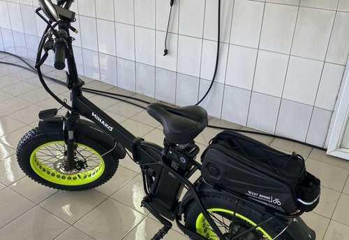 Продам электровелосипед minako f10