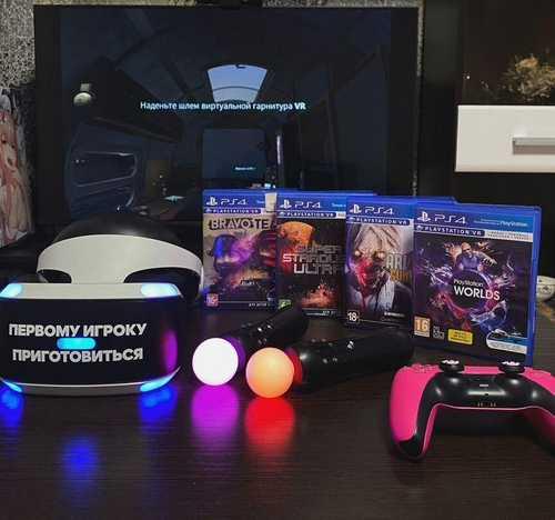 Шлем sony ps4 vr