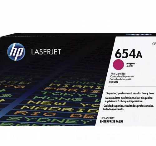 Картридж HP 654A CF333A оригинальный для LJ M651n