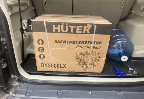Бензиновый новый генератор huter dy3000lx