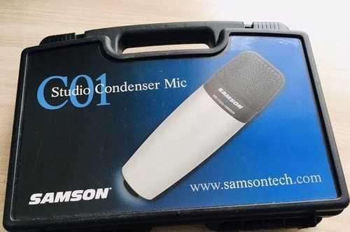 Микрофон студийный Samson C01
