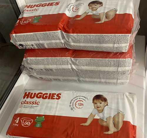 Подгузники huggies classic 4 (L)