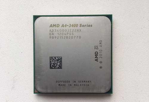 Процессор AMD A4 3400