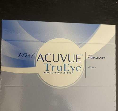 Контактные линзы acuvue trueye однодневные