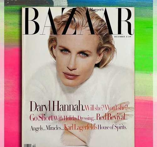 Журнал Harper's Bazaar 1993 с Дэрил Ханна