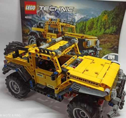 Lego technic 42122 jeep wrangler Rubicon оригинал