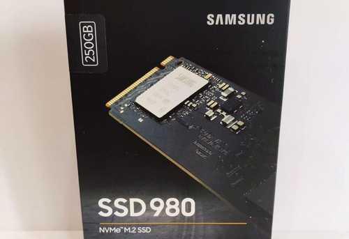 Новые SSD Samsung 980 250gb