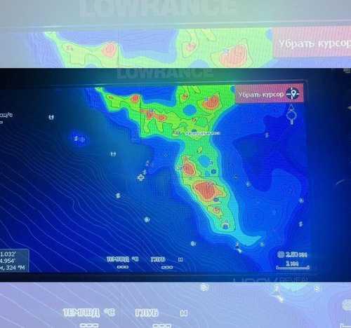 Карты глубин С-Мар   Navionics для lowrance