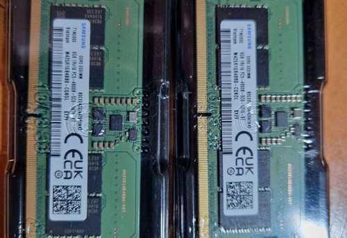 Оперативная память sodimm DDR5 28Gb Samsung 4800