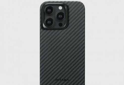 Чехол pitaka MagEZ Case 4 для iPhone 15 Pro черно