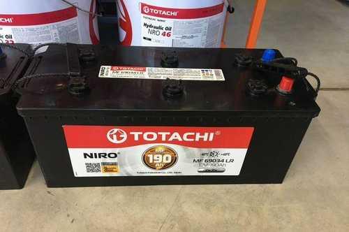 Аккумуляторная батарея totachi niro 190 Ah. Япония