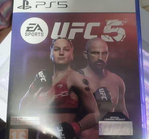 PS5 UFC 5 диск