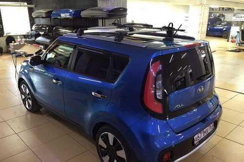 Поперечины на крышу Kia Soul