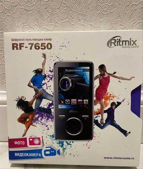 Mp3 плеер ritmix rf-7650 8G