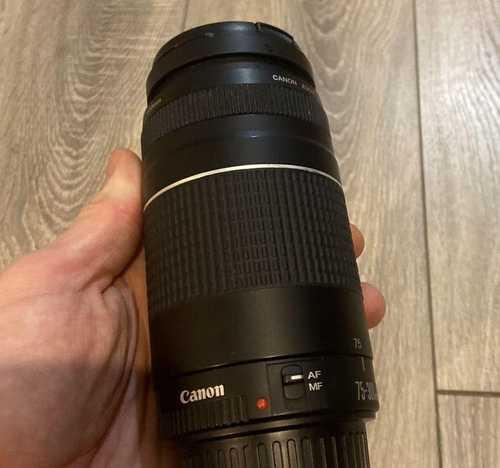 Объектив Canon ef 75 300 iii Отличный