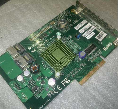 Контроллер raid supermicro aoc-usas-l8i