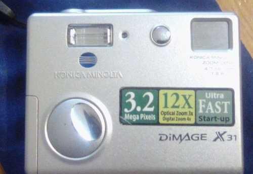 Фотоаппарат Konica Minolta Dimage X31