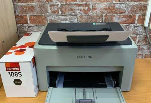 Лазерный принтер Samsung ML-1641+Новый картридж