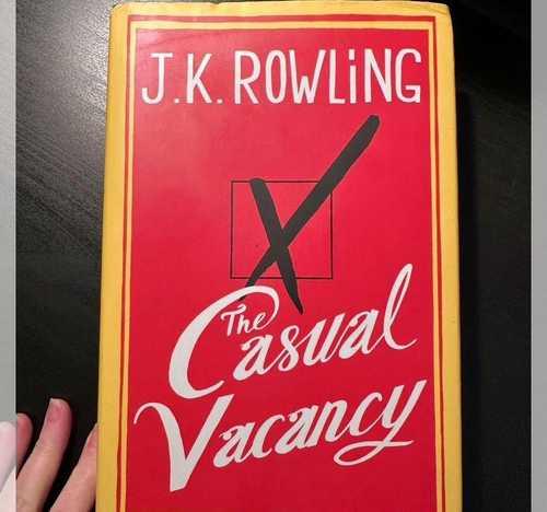 Casual vacancy Rowling книги на английском