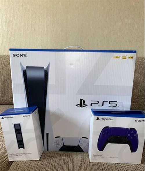 Sony playstation 5 825gb CN или JP без дисковода