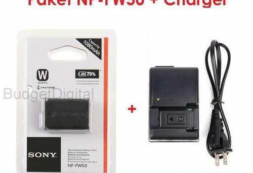 Аккумулятор Sony NP-FW50 + Зарядка Sony BC-VW1