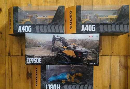 Модели коллекционные новые Volvo A40G L180H EC950E