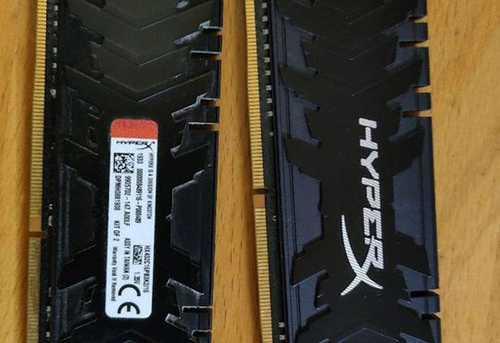 Kingston HyperX Predator ddr4 2x8 16gb 3200 мгц