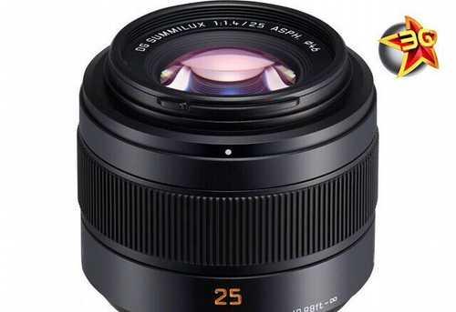 Panasonic Summilux 25mm f/1.4 II asph Lumix G Leic