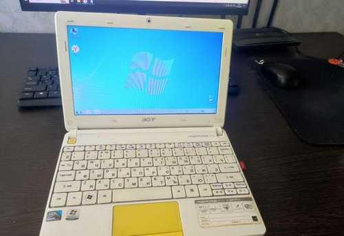 Нетбук Acer Aspire one 4 потока