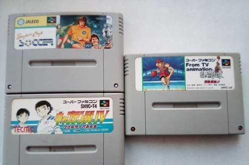 Nintendo Super Famicom Картриджи Лот: Спорт