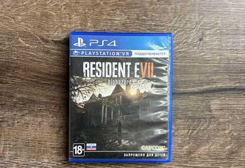 Resident Evil 7 Biohazard диск с игрой для PS4