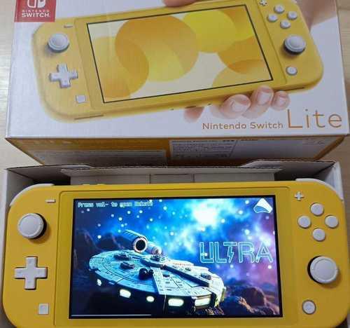 Новый прошит Nintendo switch lite 128гб