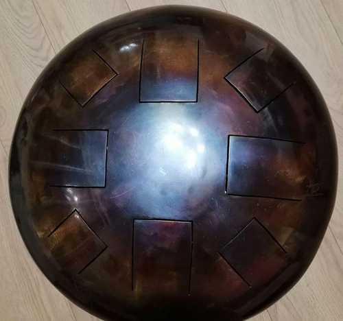 Глюкофон 8 нот.40см Handpan нерж.сталь
