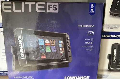 Lowrance Elite 9 FS c трансдьюсером