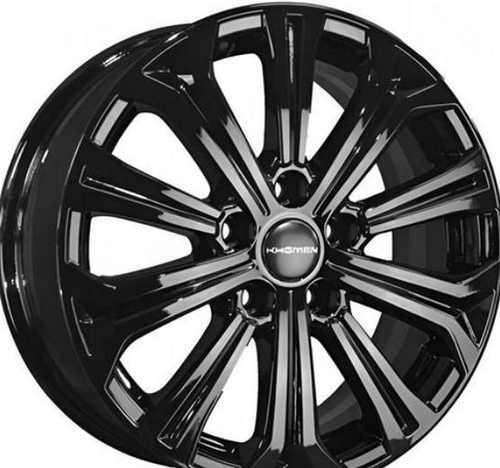 Диски Khomen KHW 1610 6.5x16 5*108 ET45 DIA60.1 Black Литой