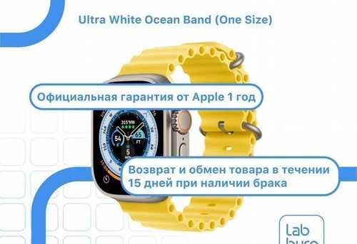 Apple Watch Ultra Yellow Ocean Band (One Size)