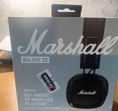 Наушники marshall major 4. оригинальные