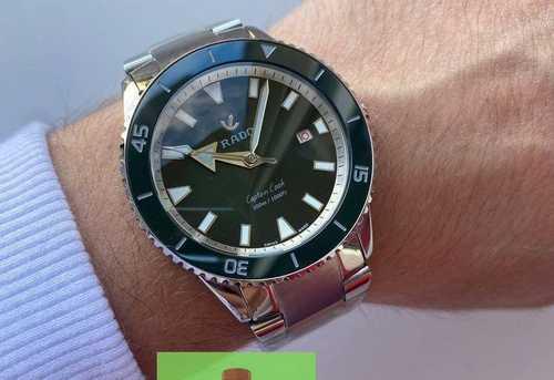 Часы мужские Rado Captain Cook Green (арт 0386)