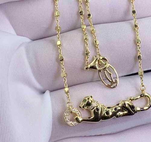 Cartier подвеска Panthere 0.07ct