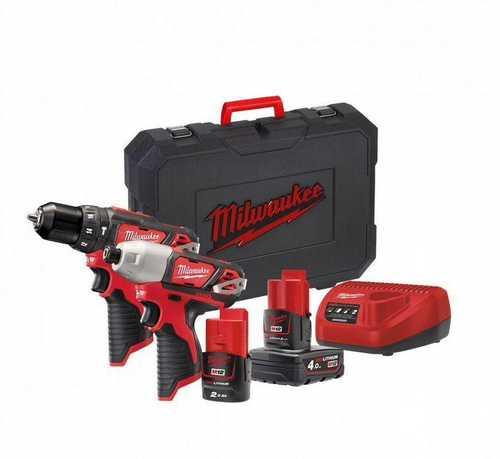 Набор инструментов Milwaukee M12 BPP2B-421C