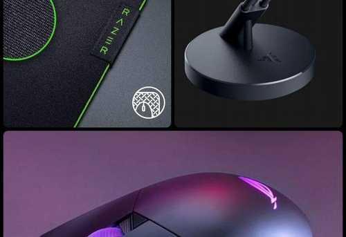 Комплект Gladius iii + Razer коврик и держатель