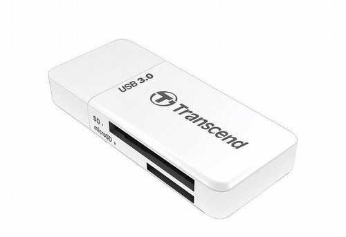 Картридер Transcend TS-RDF5W USB 3.0, белый