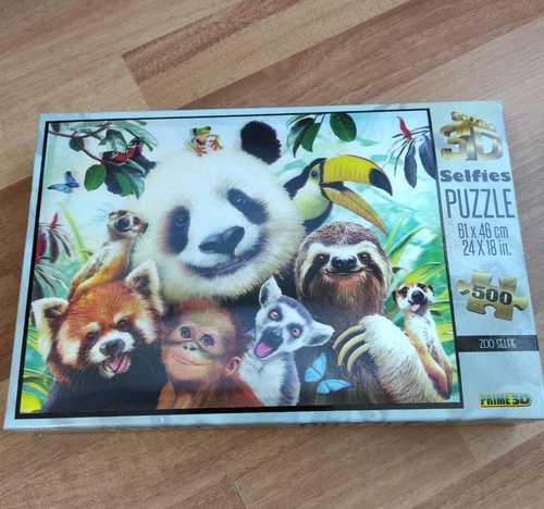 Zoo Selfie Prime 3D Puzzle