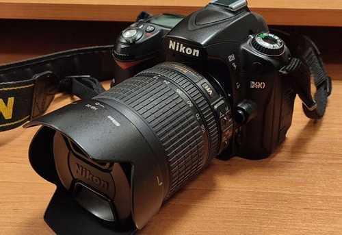 Зеркальный фотоаппарат Nikon d90
